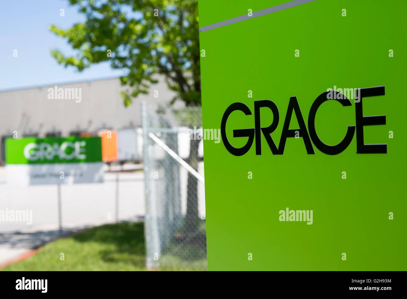 W r grace building hi-res stock photography and images - Alamy