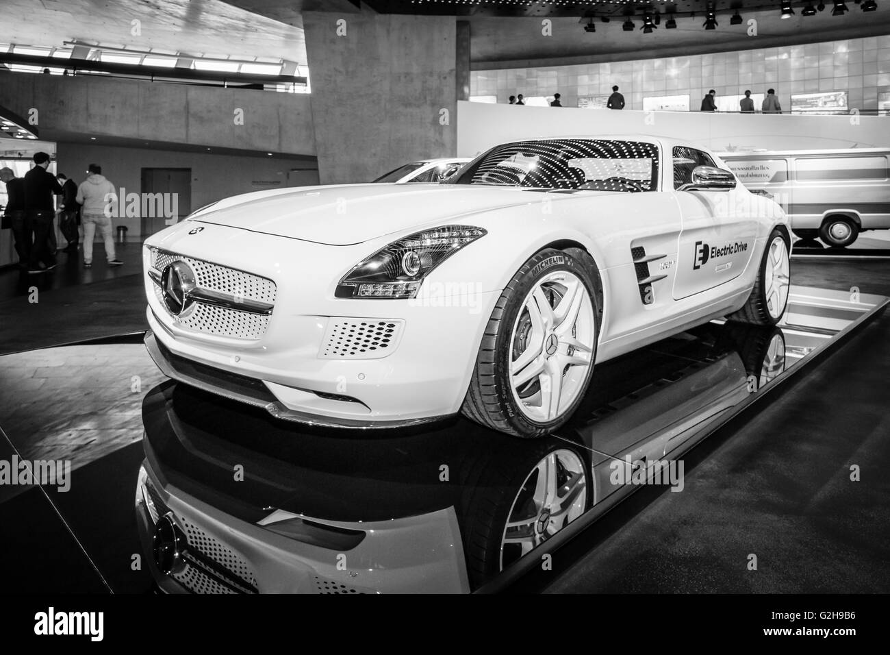 Mercedes amg performance Black and White Stock Photos & Images - Alamy