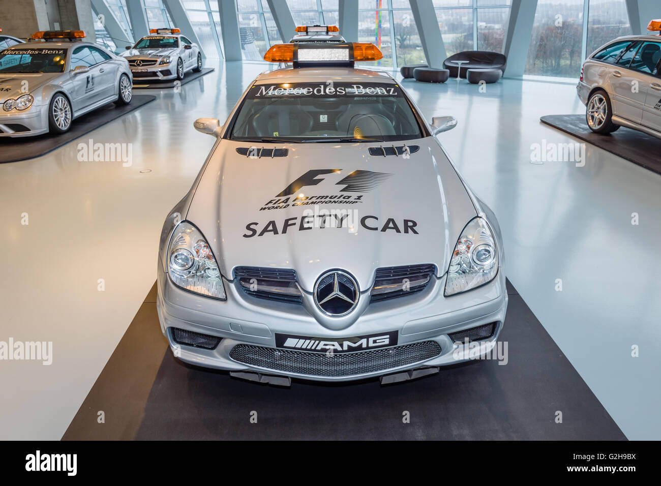STUTTGART, GERMANY- MARCH 19, 2016: Official F1 Safety car Mercedes ...