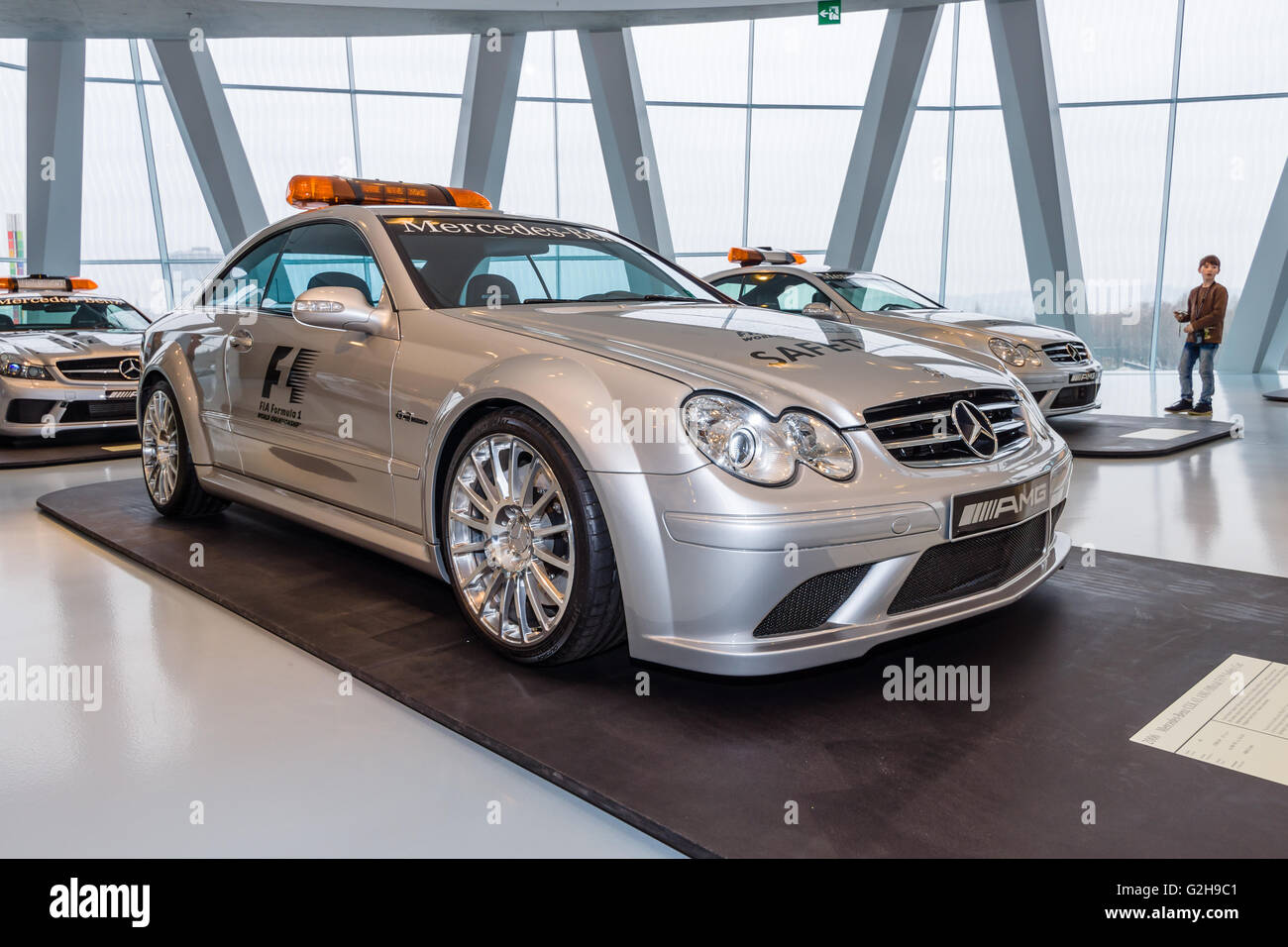 STUTTGART, GERMANY- MARCH 19, 2016: Official F1 Safety car Mercedes ...