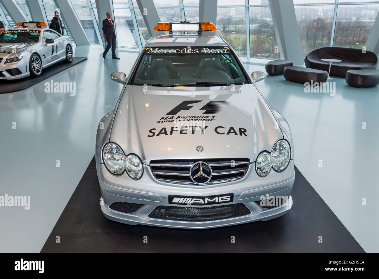 STUTTGART, GERMANY- MARCH 19, 2016: Official F1 Safety car Mercedes ...