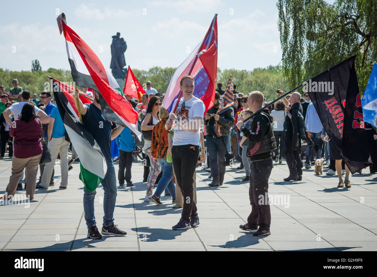 Victory Day in Treptower Park. Berlin, Germany Stock Photo - Alamy