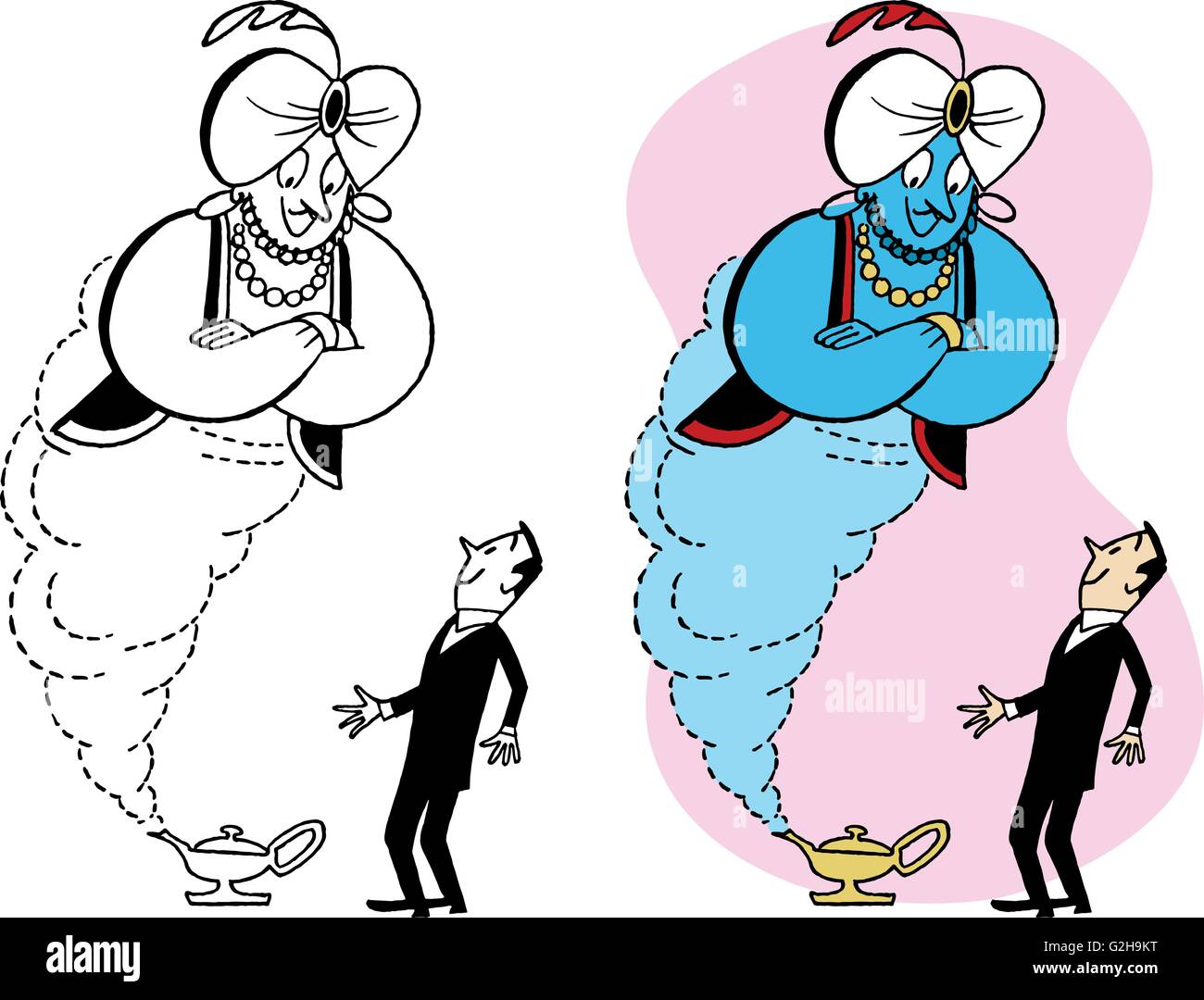 Magic lamp hi-res stock photography and images - Alamy