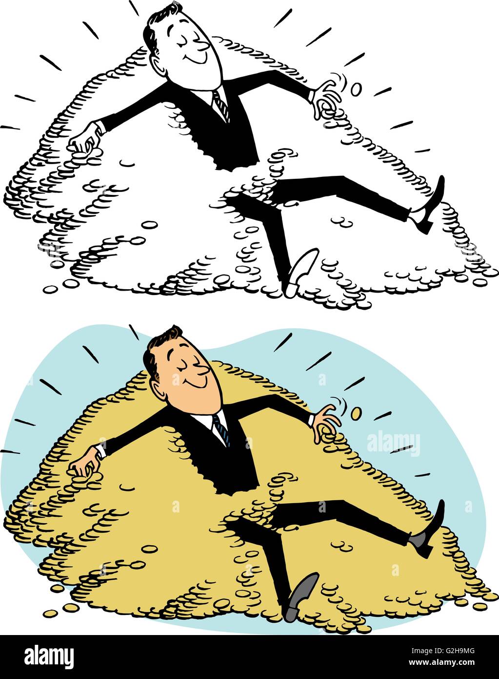 Man With Money Animated