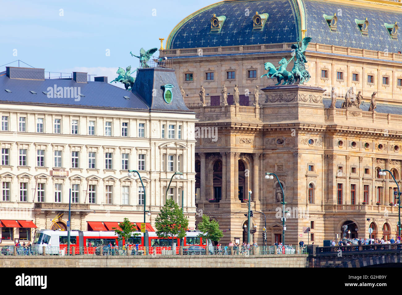 Czech national theatre hi-res stock photography and images - Alamy