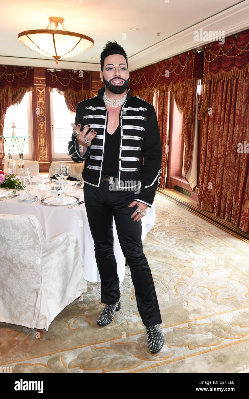 Berlin, Germany. 30th May, 2016. German designer Harald Gloeoeckler ...