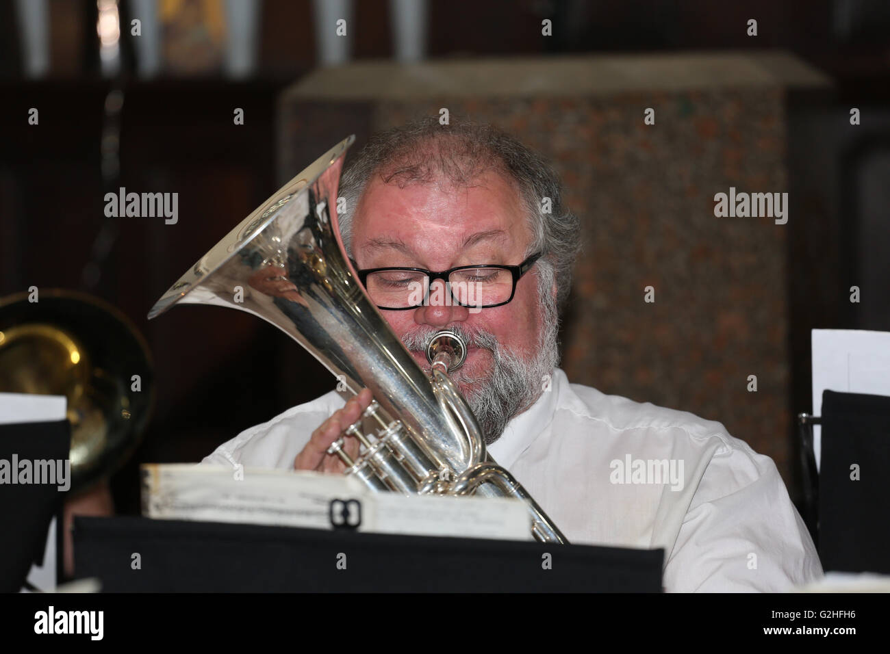 1940s trumpet player hi-res stock photography and images - Alamy