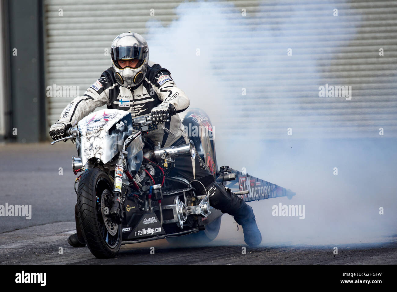 Drag racing motor bikes hi-res stock photography and images - Alamy