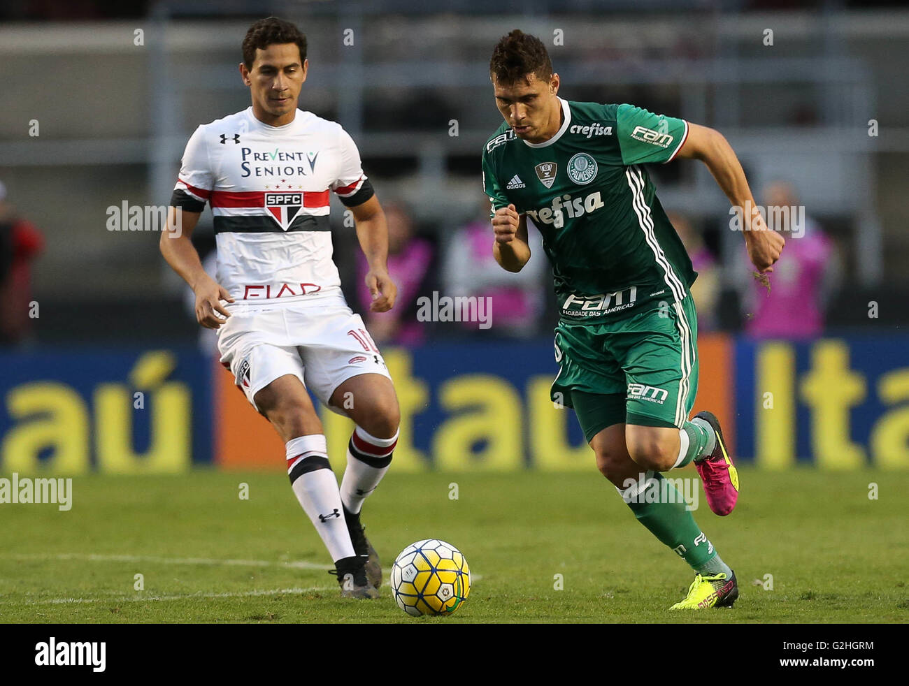 SAO PAULO, Brazil - 29/05/2016: SAO PAULO X PALM - Moses player, SE ...