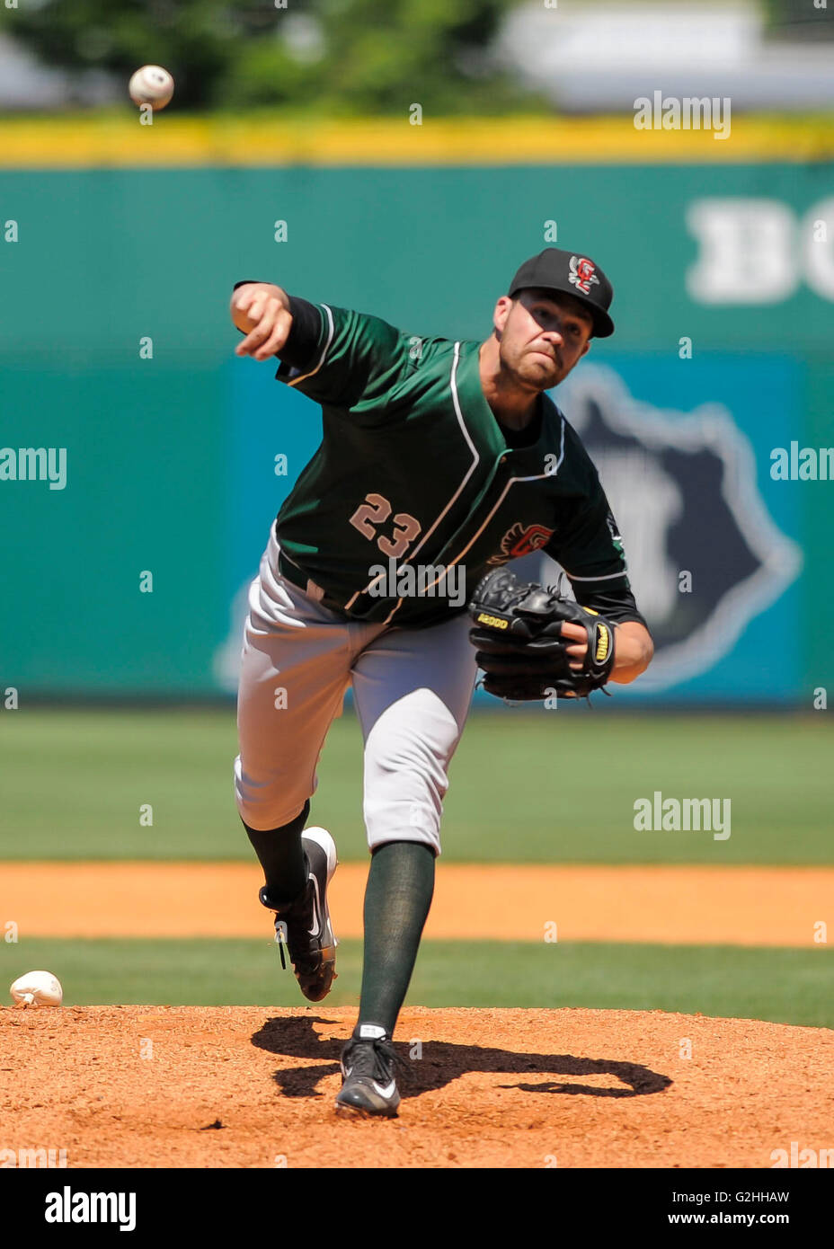 May 30, 2016 Great Lakes Loons pitcher Alexander Hermeling (23) during ...