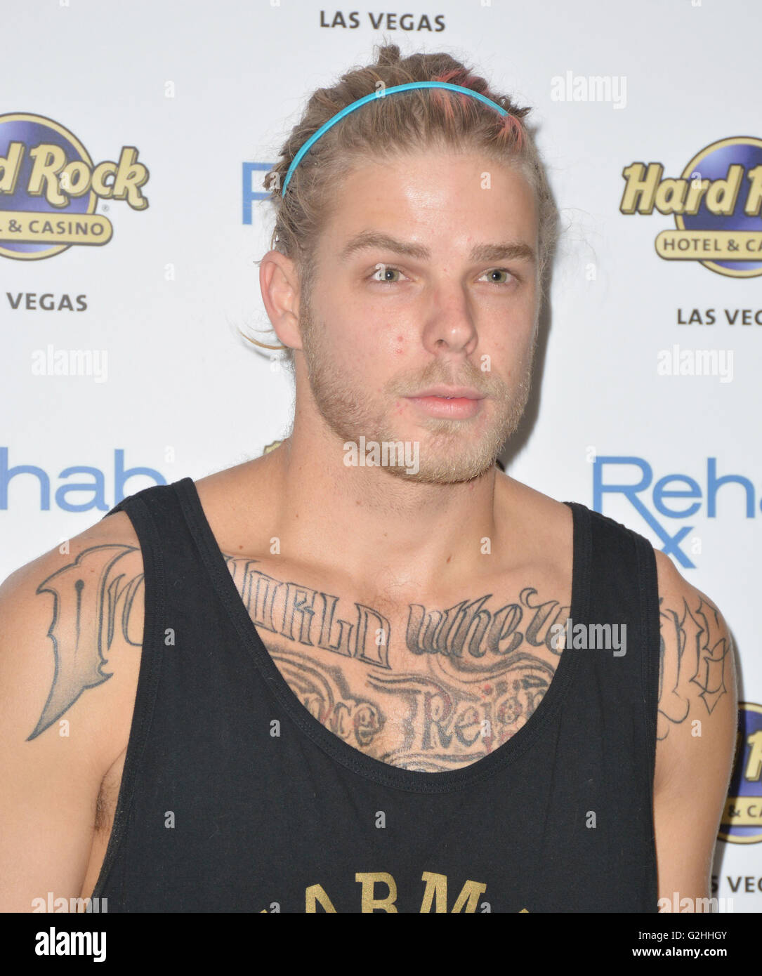 Las Vegas, Nevada, USA. 30th May, 2016. Jeremy Madix celebrates ...