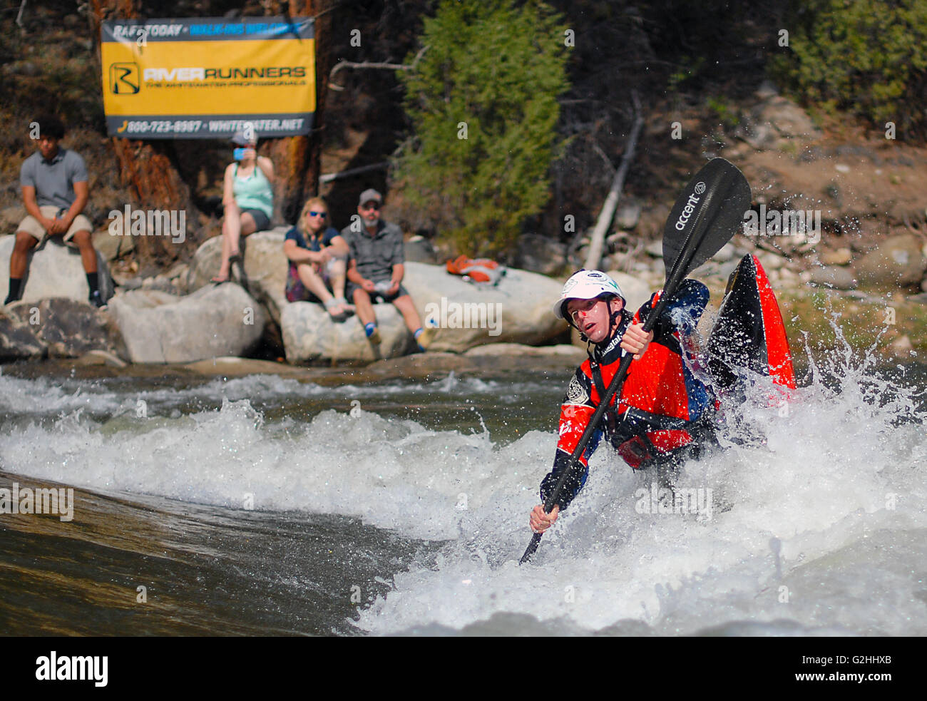 Buena Vista, Colorado, USA. 30th May, 2016. Alabama freestyle kayaker ...
