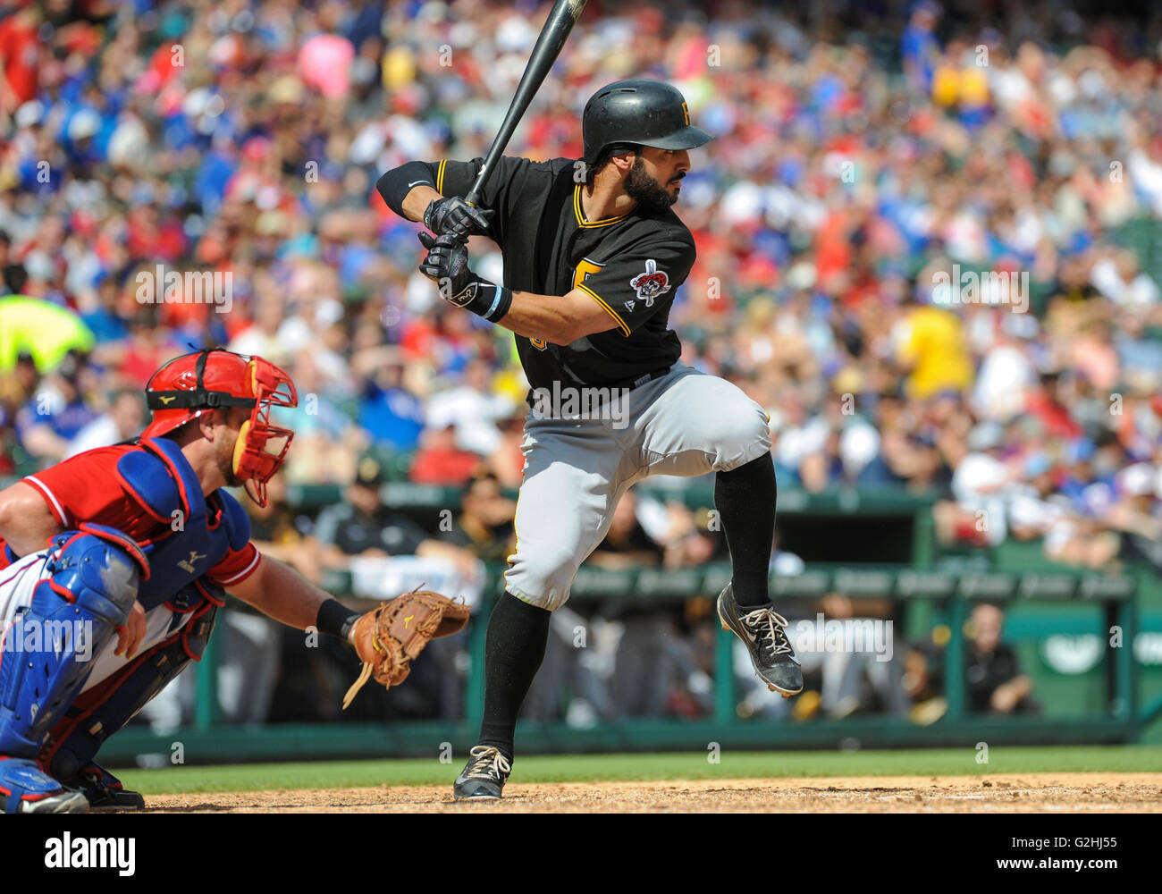 May 29, 2016: Pittsburgh Pirates first baseman Sean Rodriguez #3 during ...