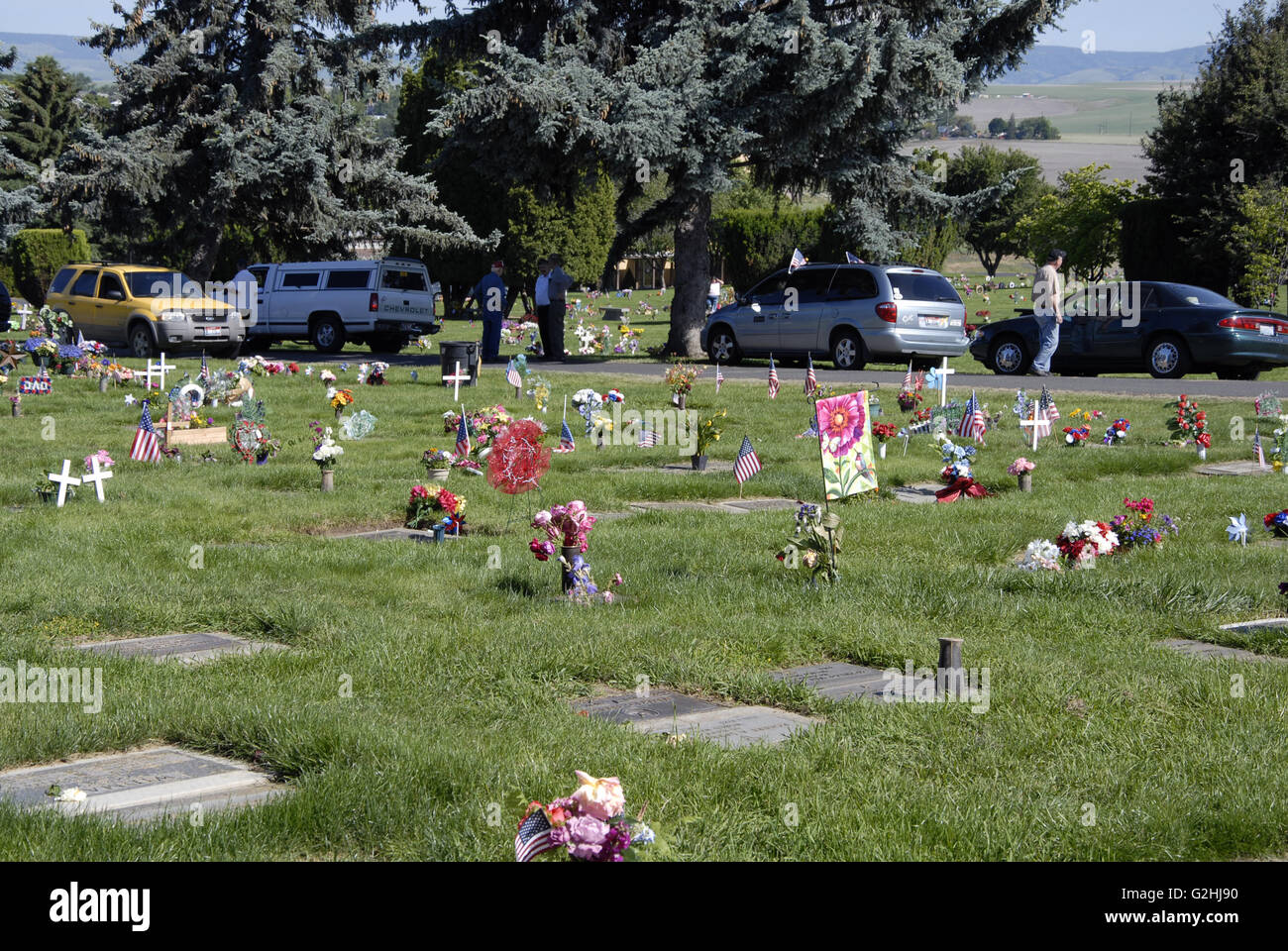 Lewiston cemetery hi-res stock photography and images - Alamy