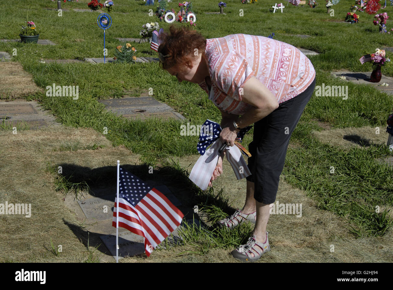 Lewiston cemetery hi-res stock photography and images - Alamy