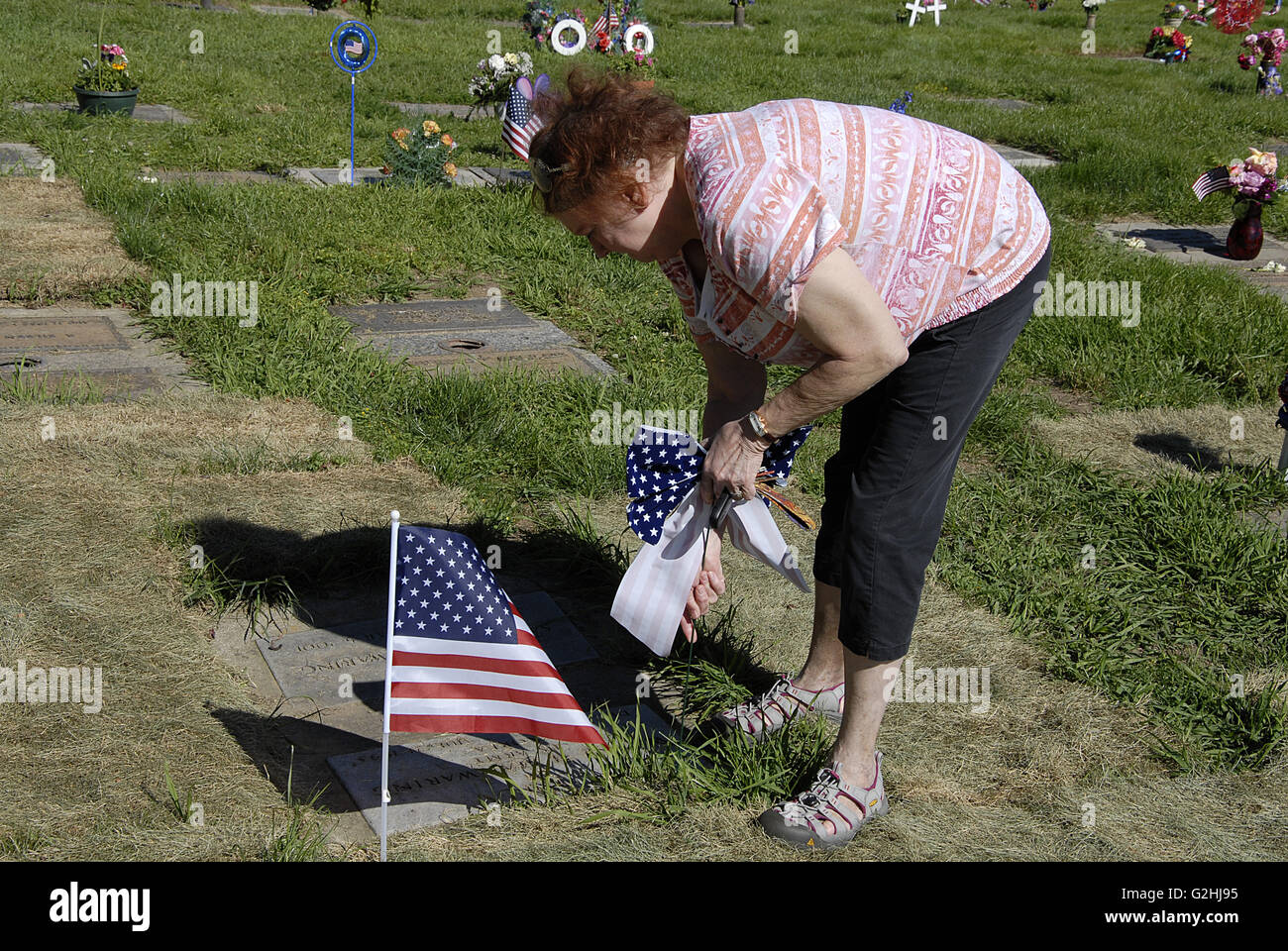 Lewiston cemetery hi-res stock photography and images - Alamy