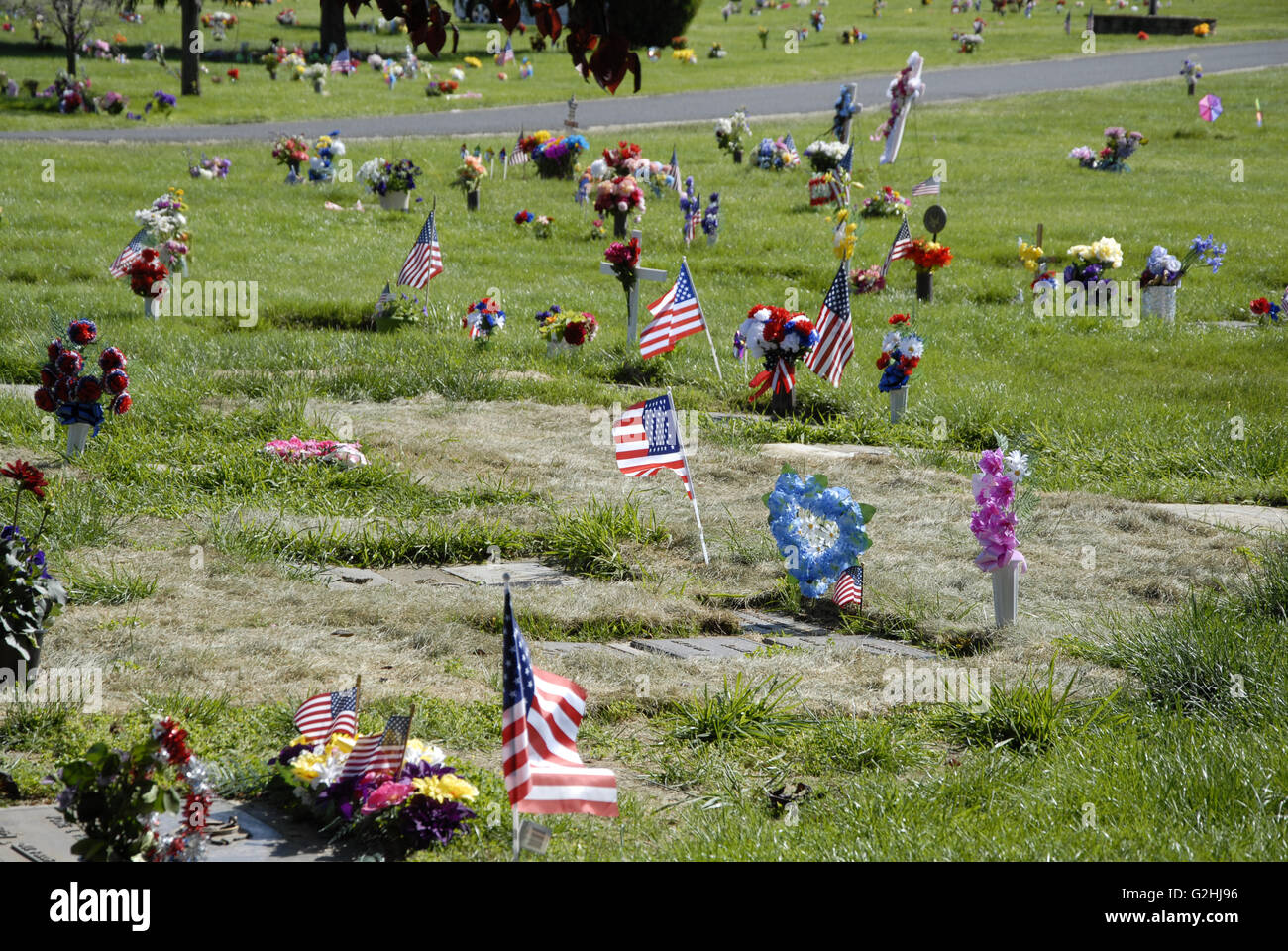 Lewiston cemetery hi-res stock photography and images - Alamy