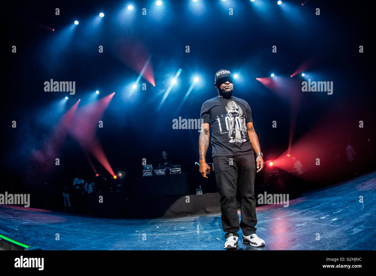 Detroit, Michigan, USA. 28th May, 2016. SCARFACE performing on the Hip ...