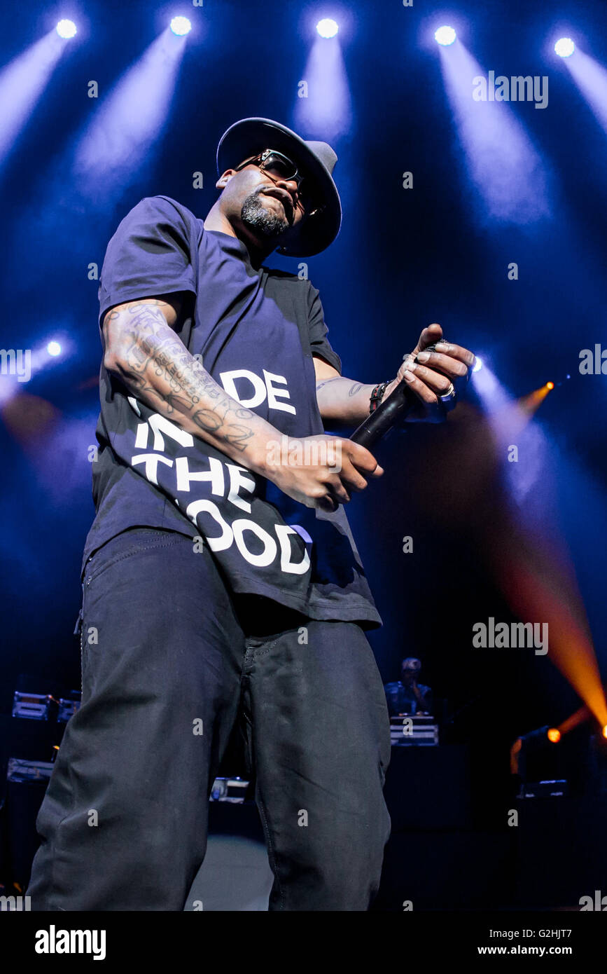 Detroit, Michigan, USA. 28th May, 2016. JUVENILE performing on the Hip ...