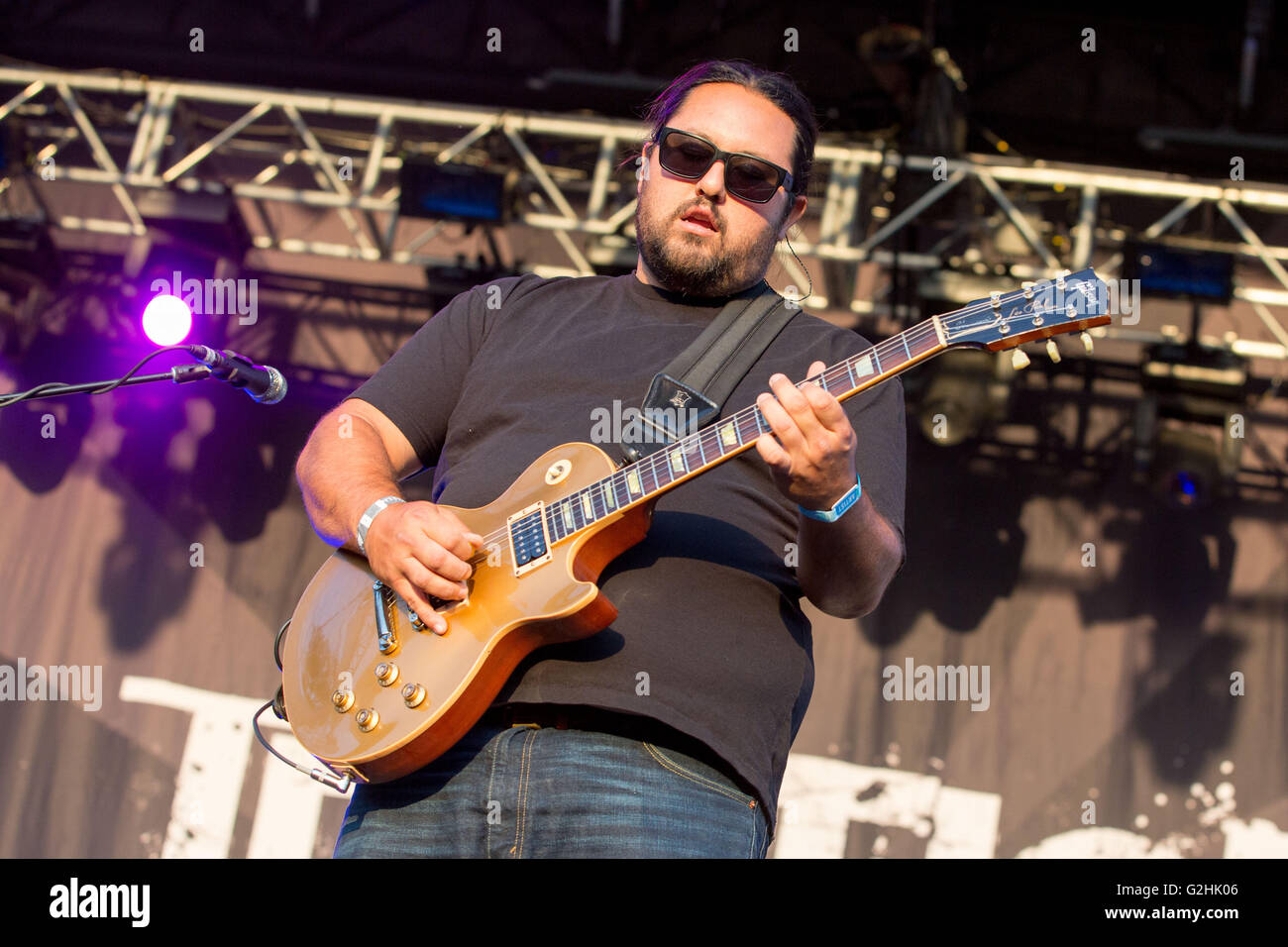 Napa, California, USA. 28th May, 2016. Musician MICAH PUESCHEL of ...