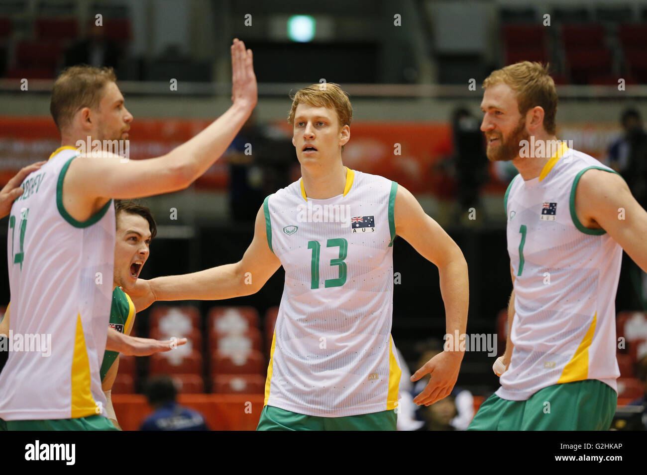 Tokyo Metropolitan Gymnasium, Tokyo, Japan. 31st May, 2016. Walker ...