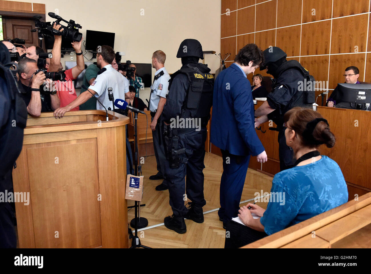Czech courtroom hi-res stock photography and images - Alamy