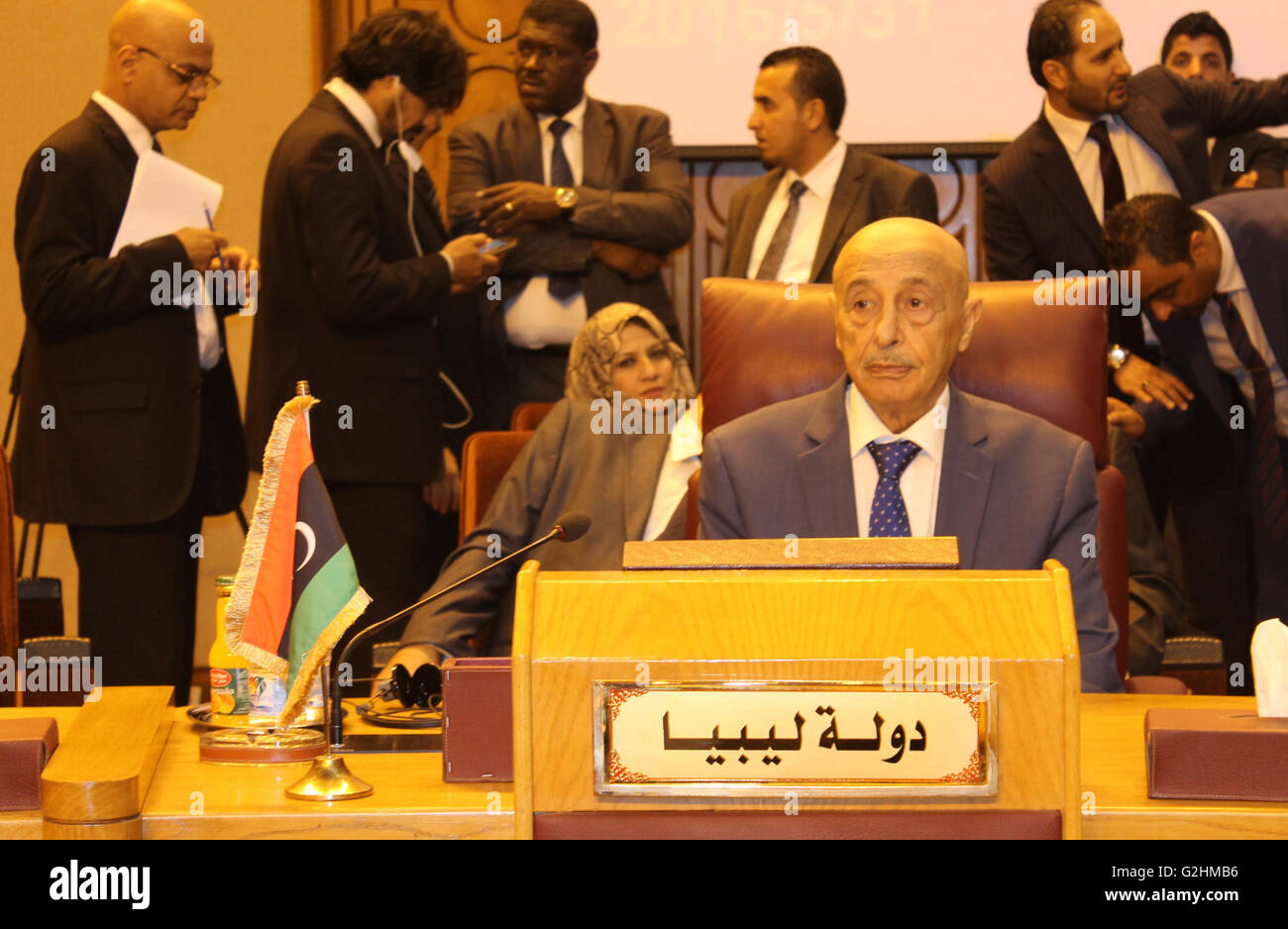 Cairo, Egypt. 31st May, 2016. Heads of parliament for Arab countries ...