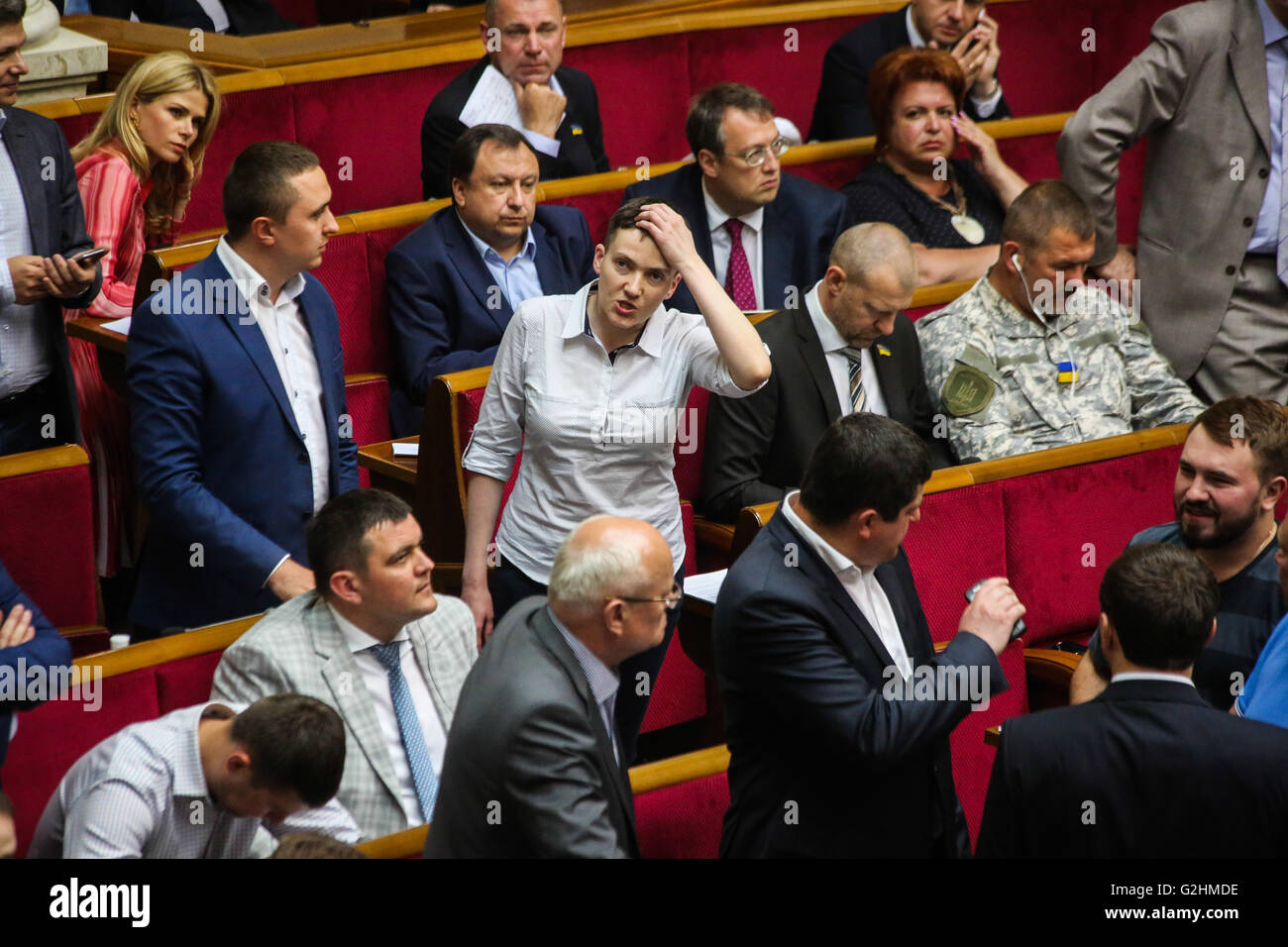 Ukrainian pilot mp nadiya savchenko hi-res stock photography and images ...