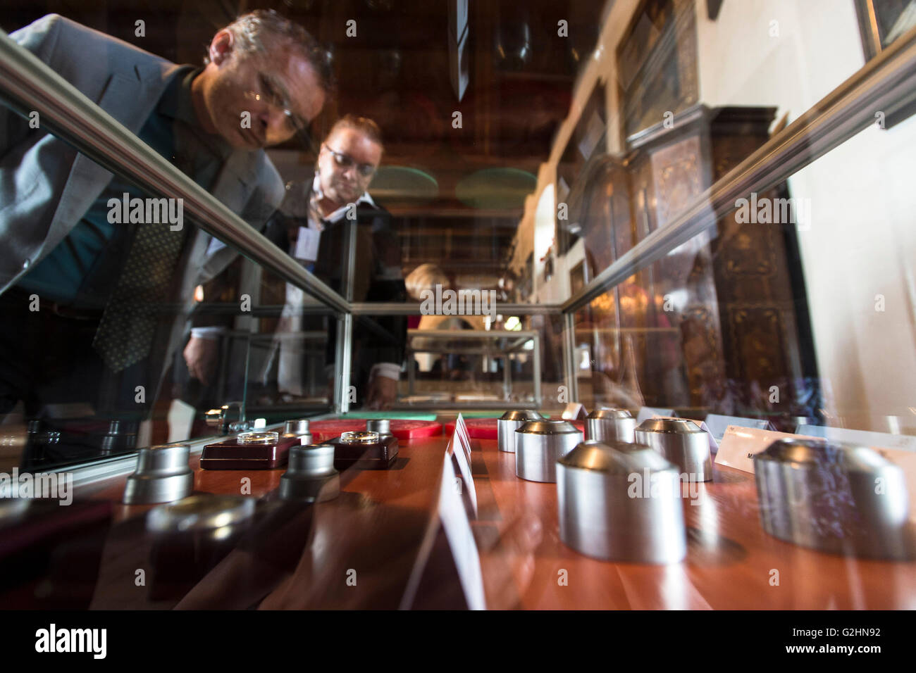 Ceremonial presentation of gold coin named Castle Kost was held by ...