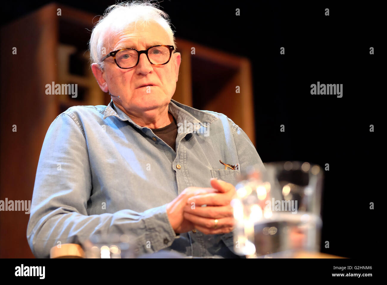Hay Festival, Wales, UK - May 2016 - John Sutherland talks about the ...