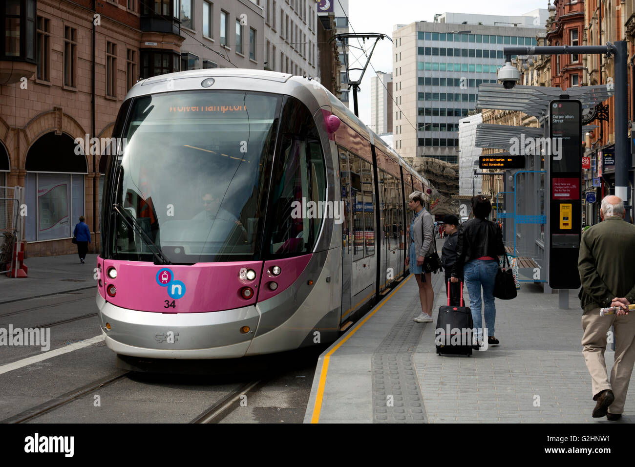 New stop west midlands metro hi-res stock photography and images - Alamy
