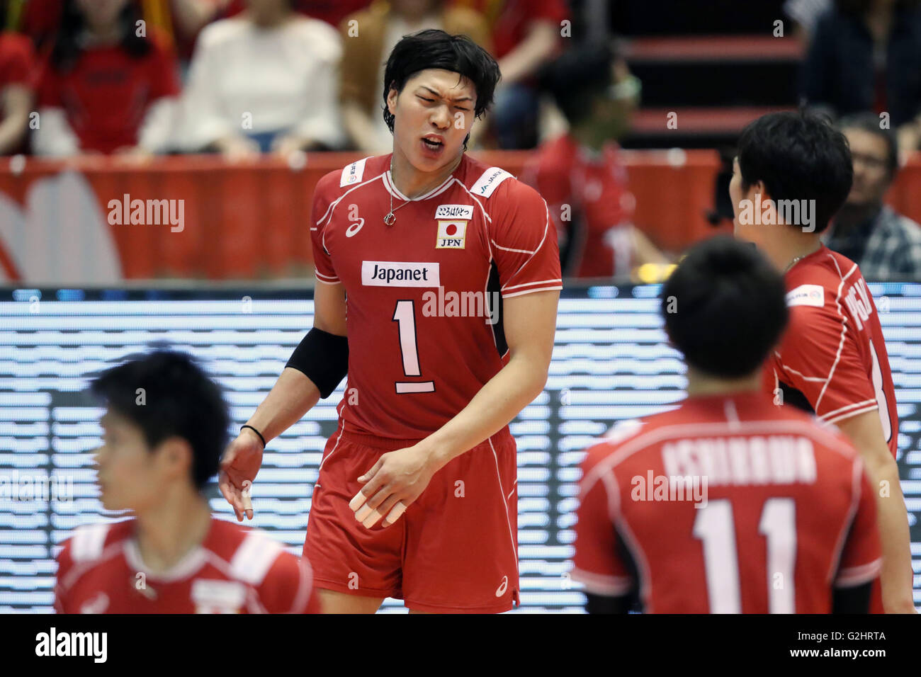 Tokyo Metropolitan Gymnasium, Tokyo, Japan. 31st May, 2016. Kunihiro Shimizu (JPN), MAY 31, 2016 ...