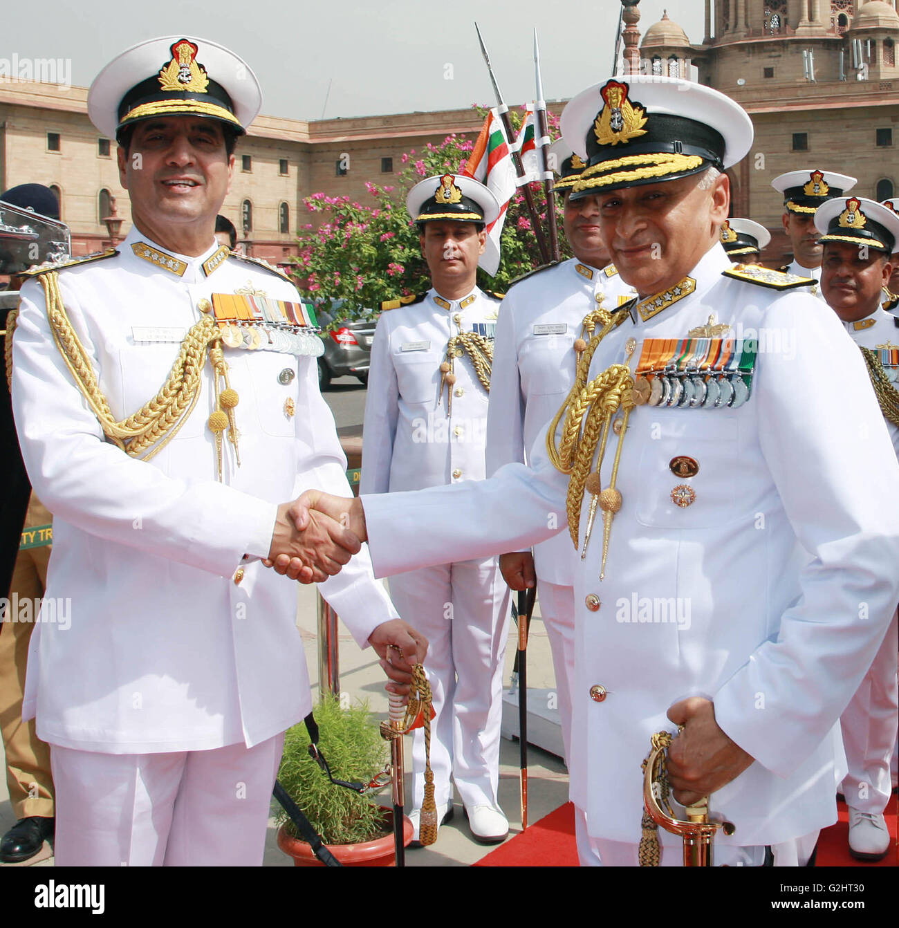 Chief indian navy hi-res stock photography and images - Alamy