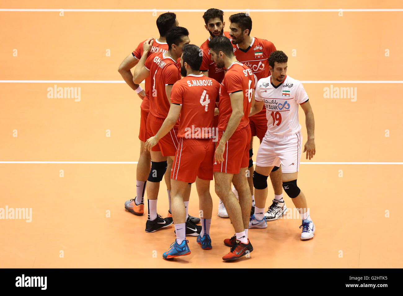 Iran team group (IRI), MAY 29, 2016 - Volleyball : Men's Volleyball ...
