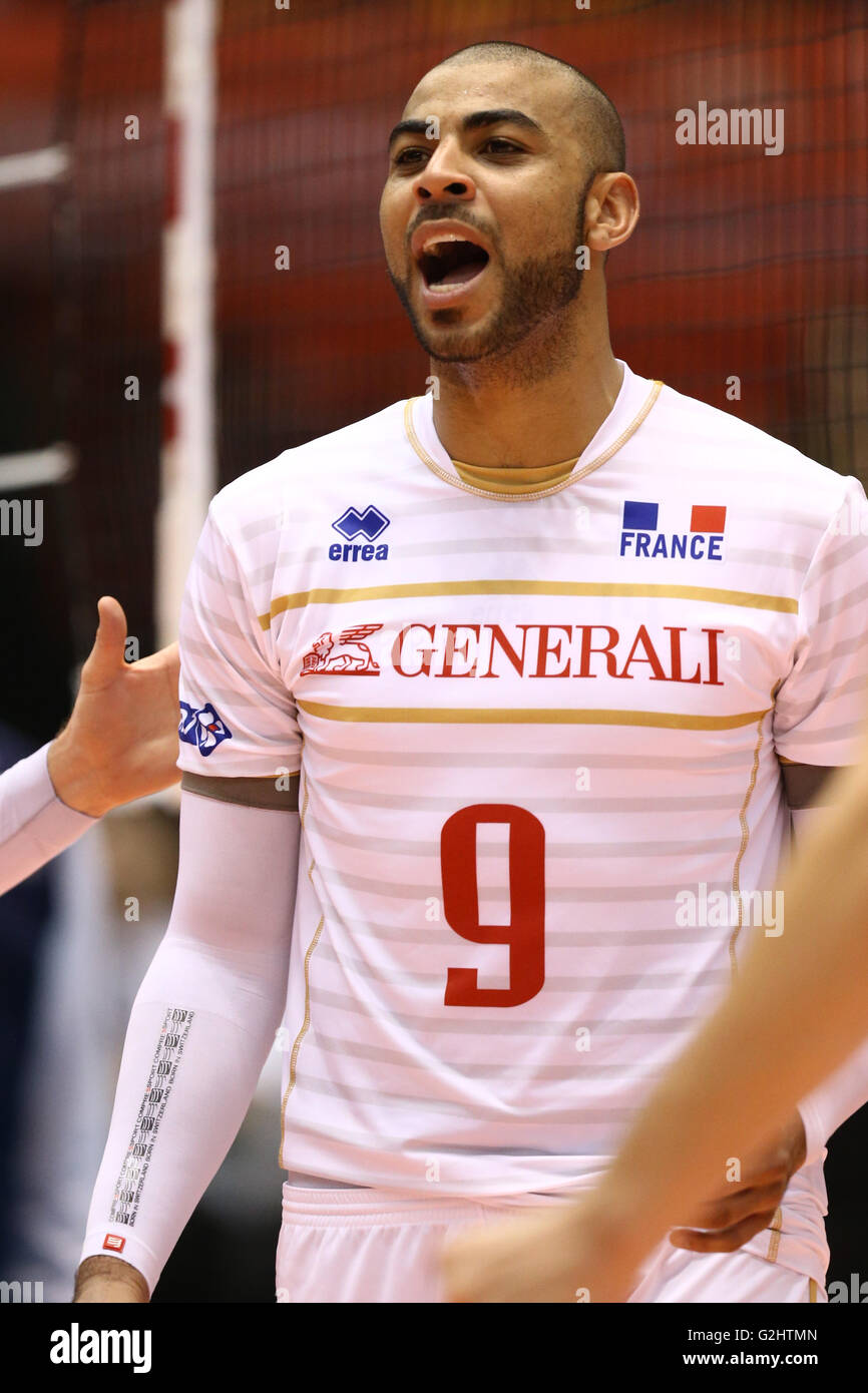 Earvin Ngapeth (FRA), MAY 29, 2016 - Volleyball : Men's Volleyball ...