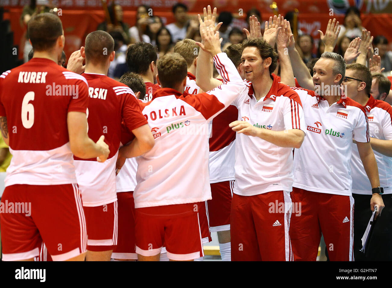 Volleyball olympics poland hi-res stock photography and images - Alamy