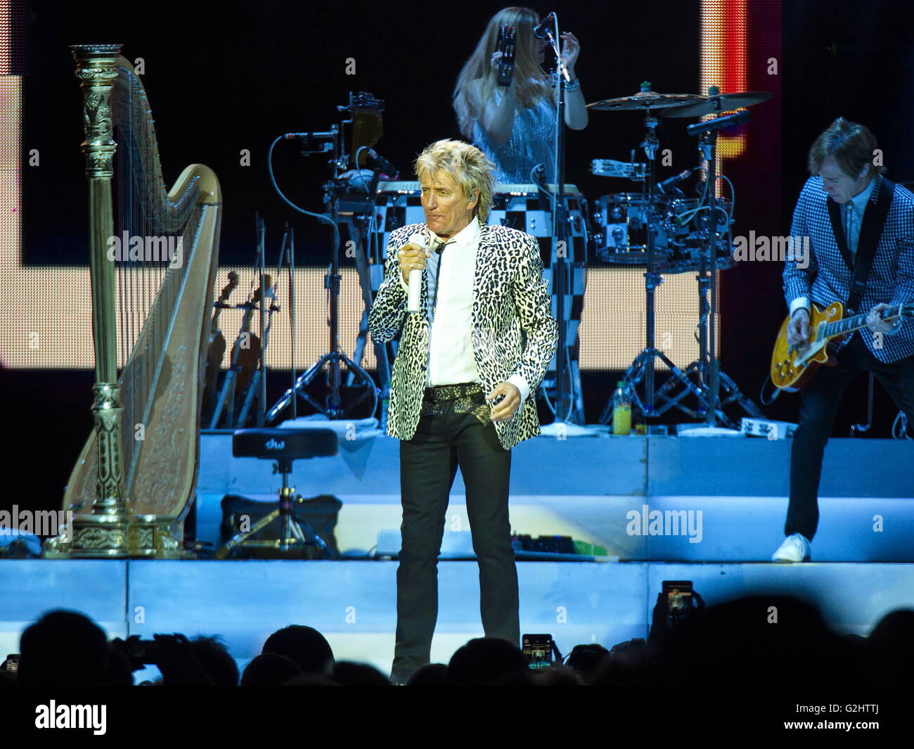 Berlin, Germany. 31st May, 2016. "Rod Stewart", concert at the Mercedes ...
