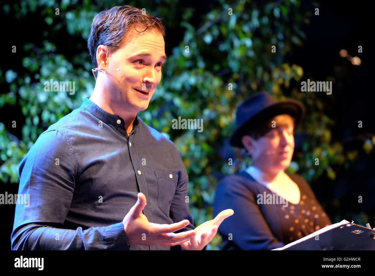 Hay Festival, Wales, UK - Wednesday 1st June 2016 - Nicolas Lemay ...