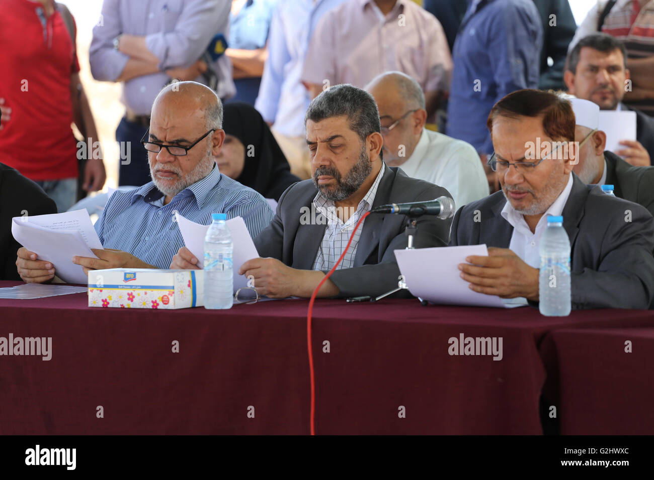 Gaza City, Gaza Strip, Palestinian Territory. 1st June, 2016. Members ...