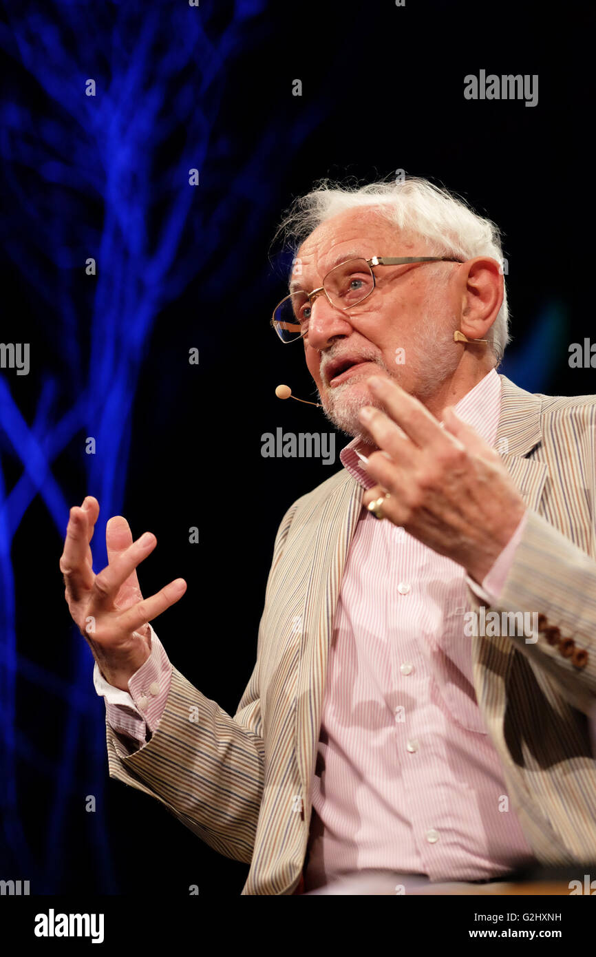 Hay Festival, Wales, UK - June 2016 - Stanley Wells President of the ...