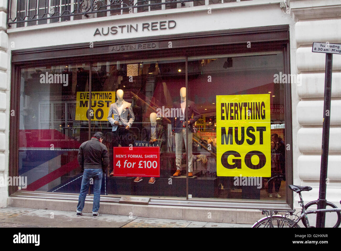 London, UK. 1st June 2016. The High Street Stalwart Austin Reed has ...