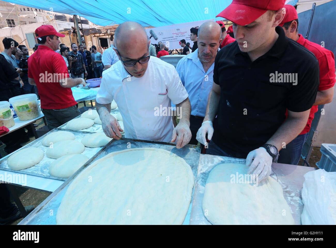 Gaza City, Gaza Strip, Palestinian Territory. 1st June, 2016. Italian ...