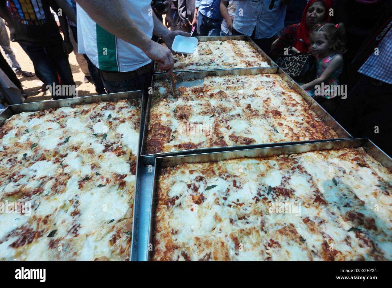 Gaza City, Gaza Strip, Palestinian Territory. 1st June, 2016. Italian ...