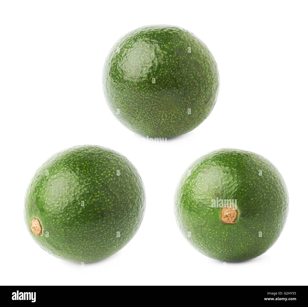 Single ripe avocado fruit isolated Stock Photo - Alamy