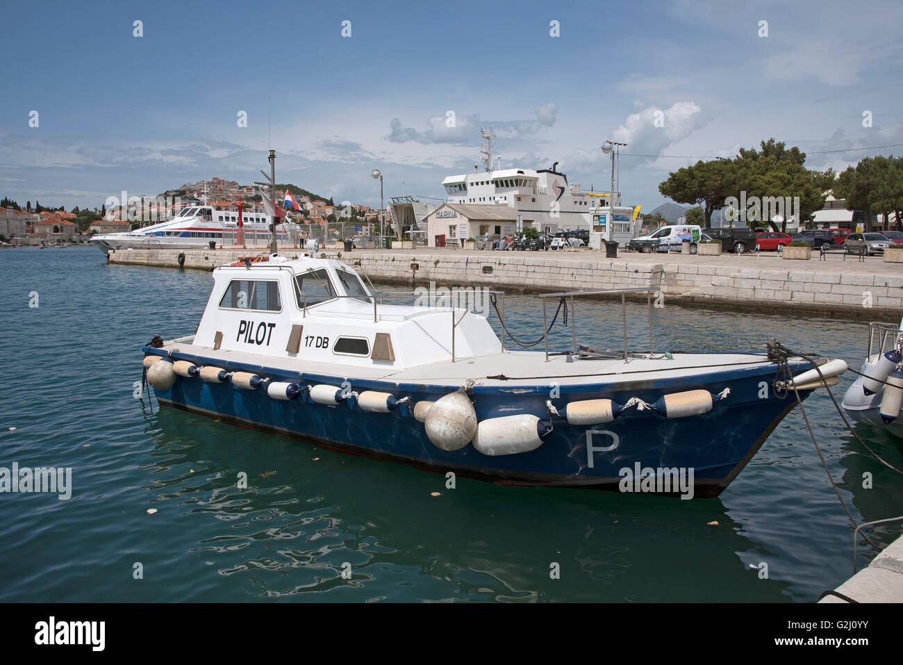 Harbour ports pilot hi-res stock photography and images - Alamy
