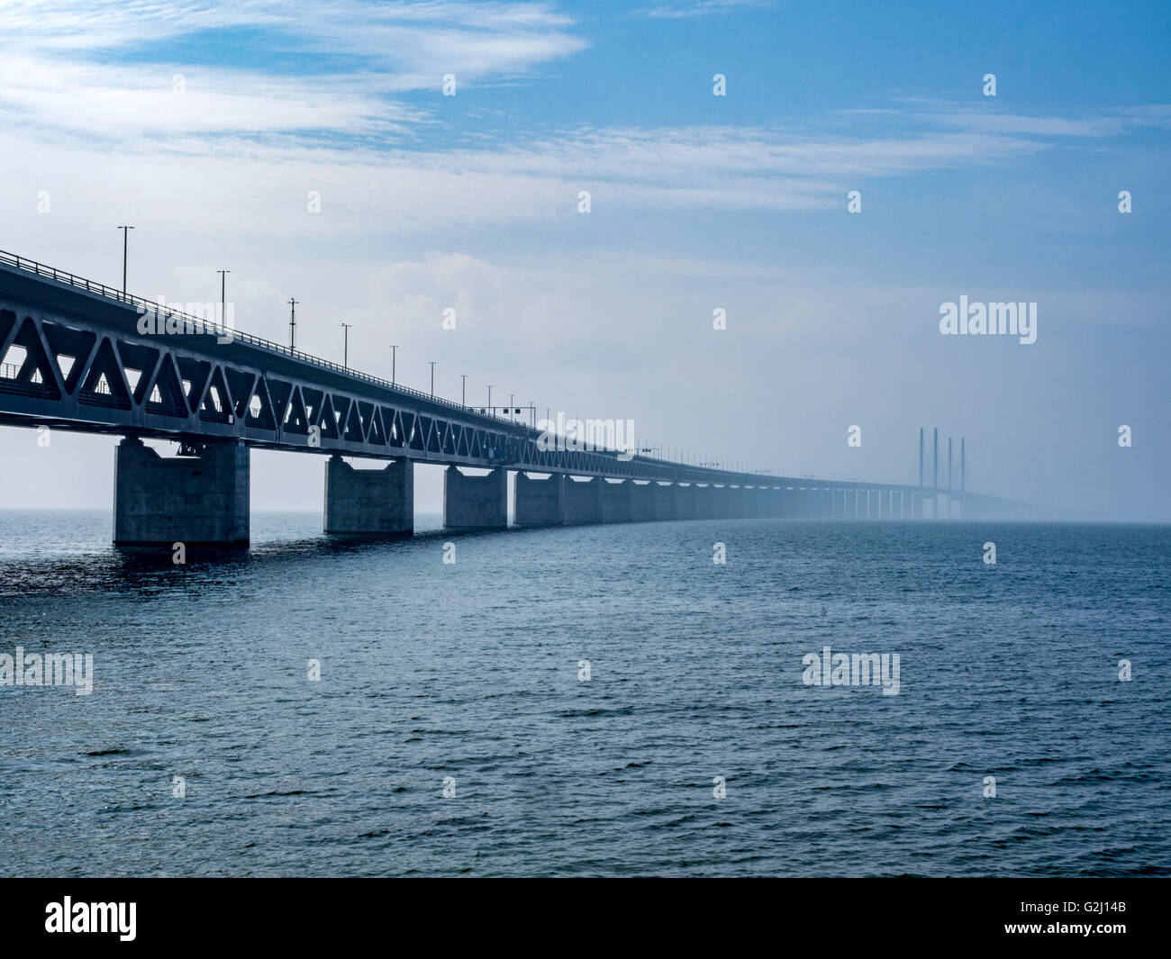 The worlds longest cable suspension bridge hi-res stock photography and ...