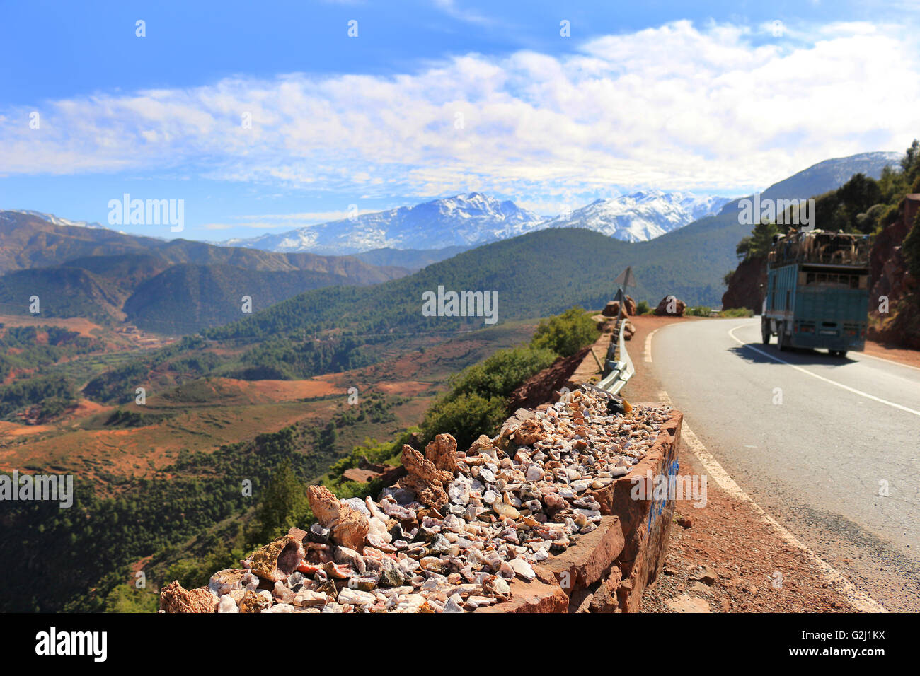 Atlas mountains morocco minerals hi-res stock photography and images ...