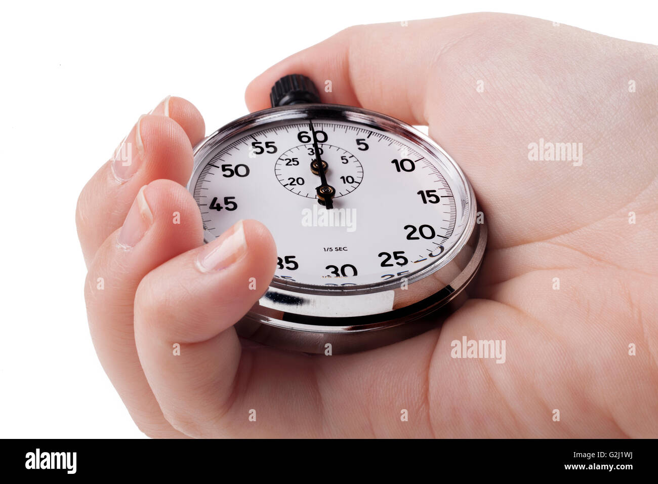 Hand stopwatch hi-res stock photography and images - Alamy