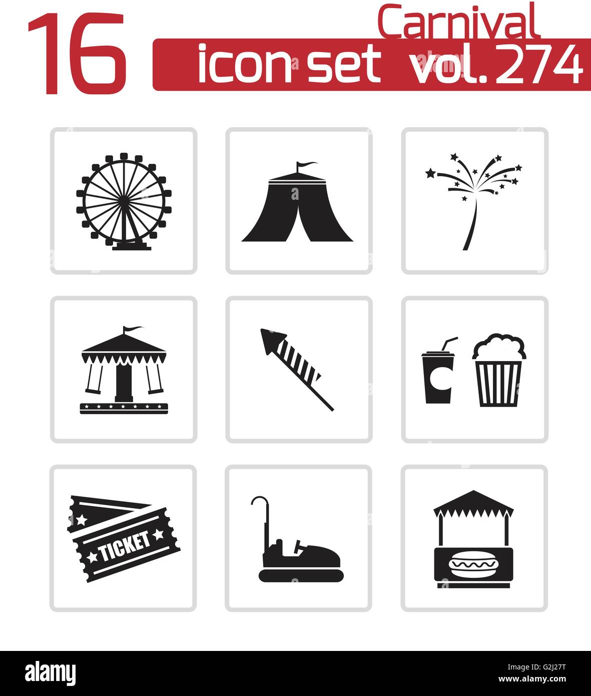 Kids carnival games Cut Out Stock Images & Pictures - Alamy