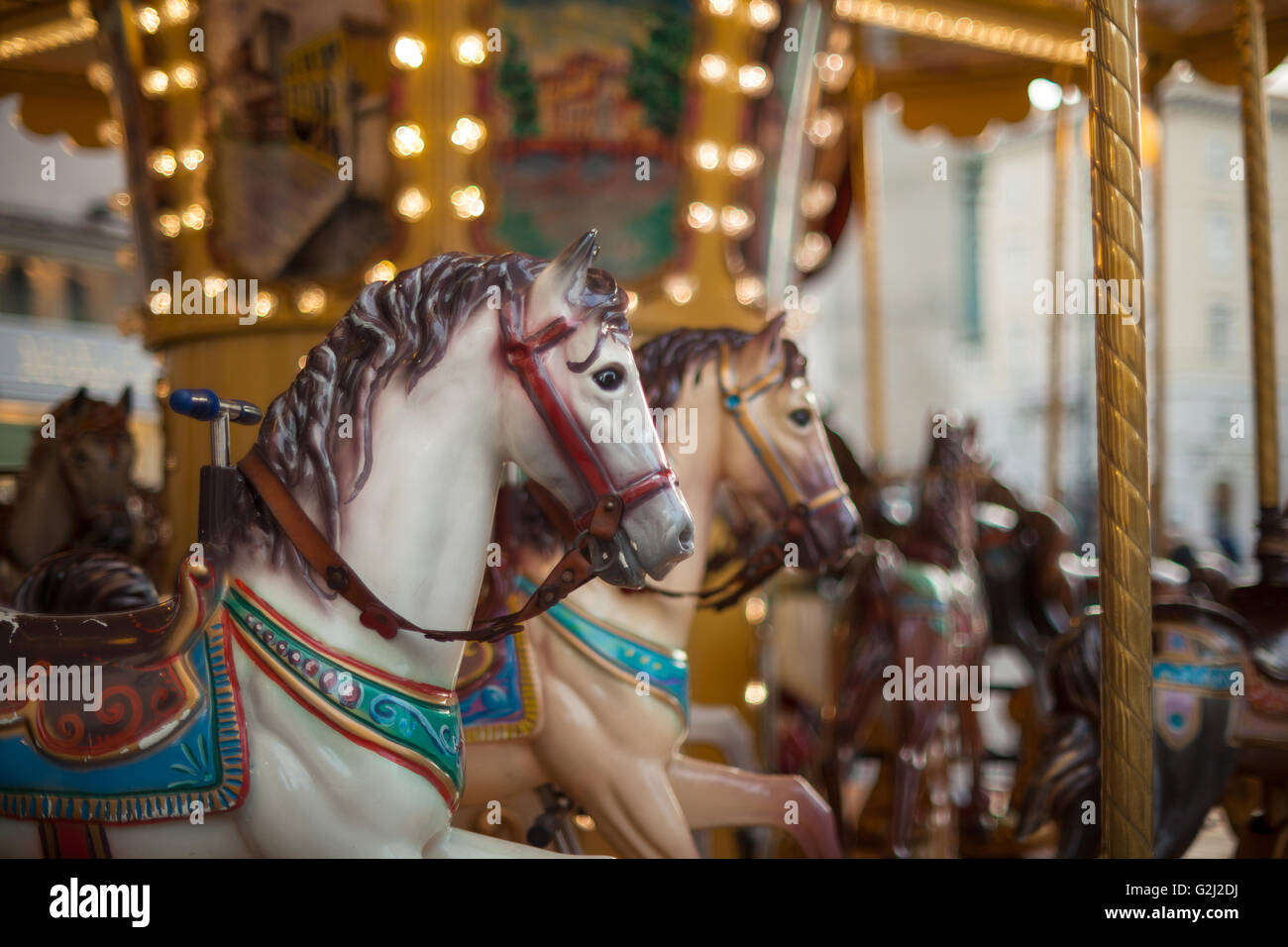 Carousel horse head hi-res stock photography and images - Alamy